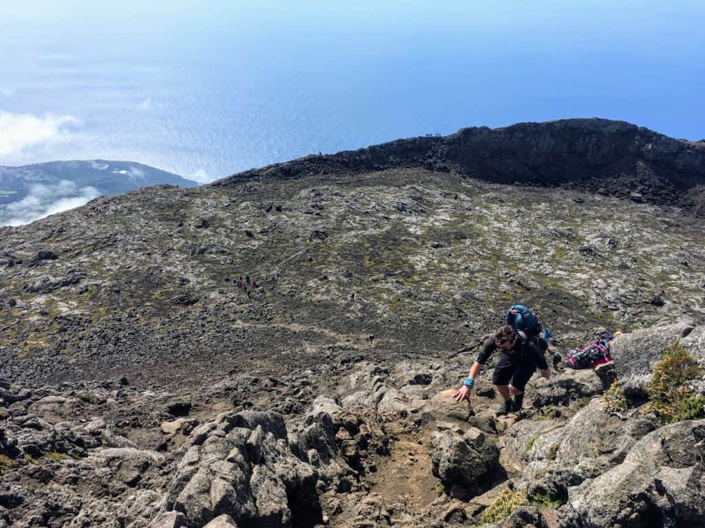 Climbing Pico Mountain in the Azores - Azores